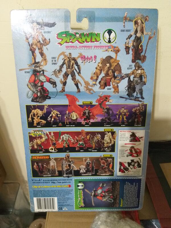 出清特價 400~日本帶回 SPAWN 閃靈悍將 再生俠 Rotarr 外盒不優 | 露天市集 | 全台最大的網路購物市集