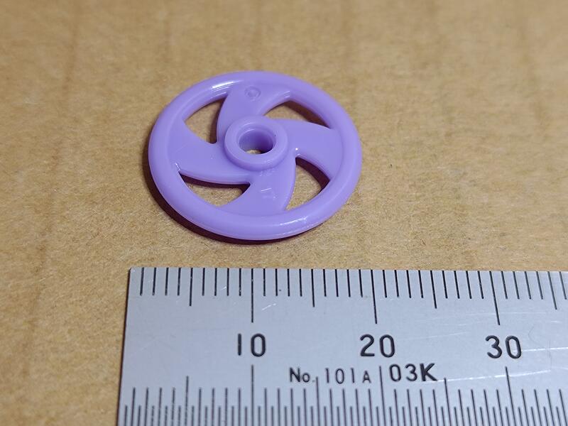 【#TAMIYA 15425/15381】1/32 迷你四驅車 軌道車適用 外徑19mm 紫色 零件 塑膠導輪 H | 露天市集 | 全台最大 ...