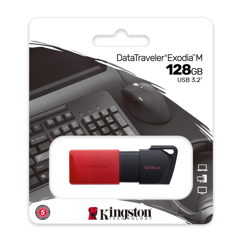 Kingston 128G【DTXM/128GB】DataTraveler Exodia M USB 3.2 隨身碟 | 露天市集 | 全台最 ...