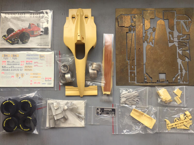 Museum Collection 1/12 Ferrari 412T2 1995 kit n.mfh,apm,bbr | 露天市集 | 全台 ...