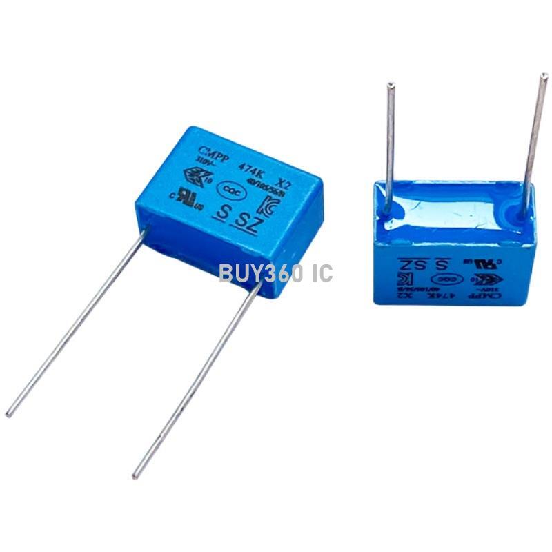 W1140-1210 Blue安規電容CMPP 310V 0.47UF 474K X2腳距15mm(10個/包) 電容 | 露天市集 | 全台 ...