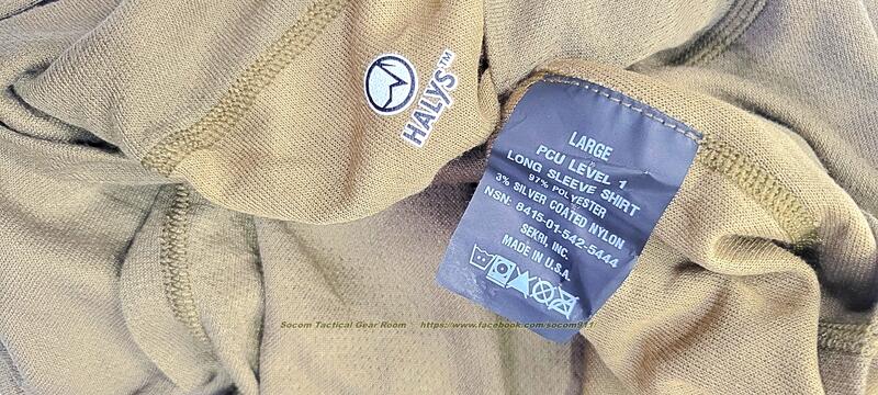 HALYS SEKRI PCU LEVEL 1 L1 長袖排汗上衣 L號 SEALs採用品 | 露天市集 | 全台最大的網路購物市集