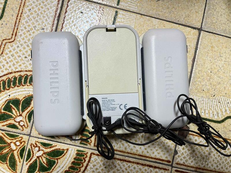 已絕版 早期 PHILIPS SBC-BA300 行動音響 音箱 喇叭 3.5mm音源接頭 | 露天市集 | 全台最大的網路購物市集