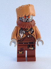 樂高王子 LEGO 鬍子 短 紅棕色 15501 A022 999 | 露天市集 | 全台最大的網路購物市集