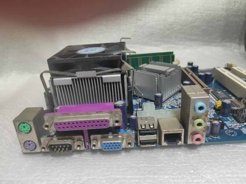 鎧鉅國際MB865G-PE(Intel 865G)主機板 + Intel Pentium 4 2.8G含風扇 + 記憶體 | 露天市集 | 全 ...