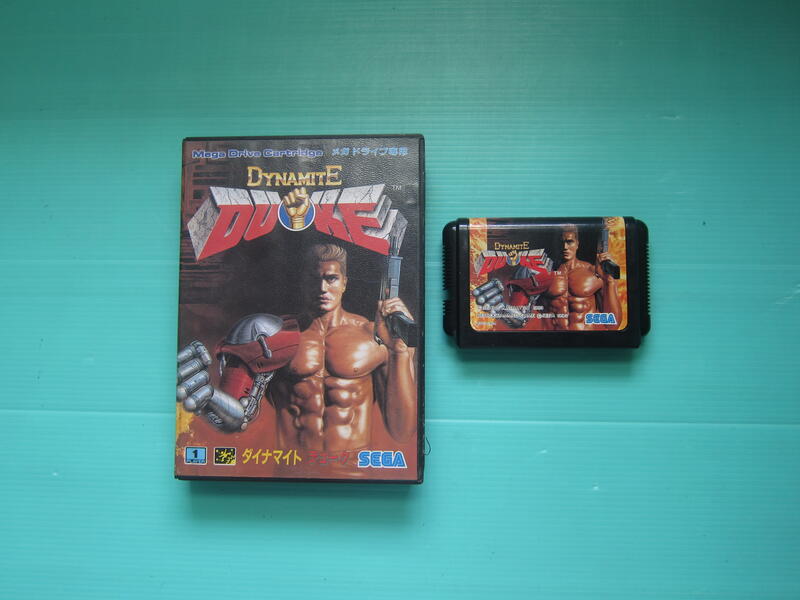 SEGA MD原裝日卡- Dynamite Duke 毀滅公爵 如圖 | 露天市集 | 全台最大的網路購物市集