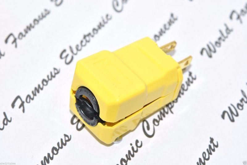 美國 HUBBELL HBL5965VY NAME 5-15 15A 125V/110V 黃色 工業級插頭 1顆 | 露天市集 | 全台最大的 ...