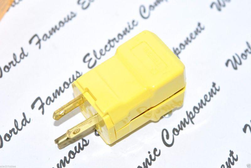 美國 HUBBELL HBL5965VY NAME 5-15 15A 125V/110V 黃色 工業級插頭 1顆 | 露天市集 | 全台最大的 ...