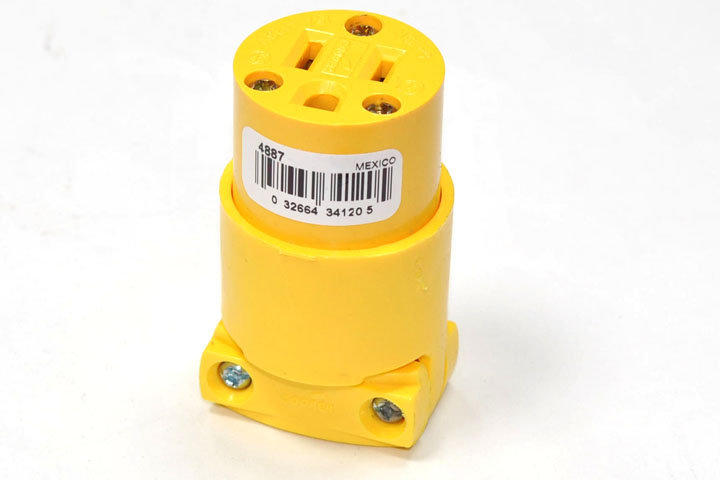 美國 COOPER 母頭連接頭 4887 15A 125V NEMA 5-15(同HUBBELL HBL5969VY) | 露天市集 | 全台 ...