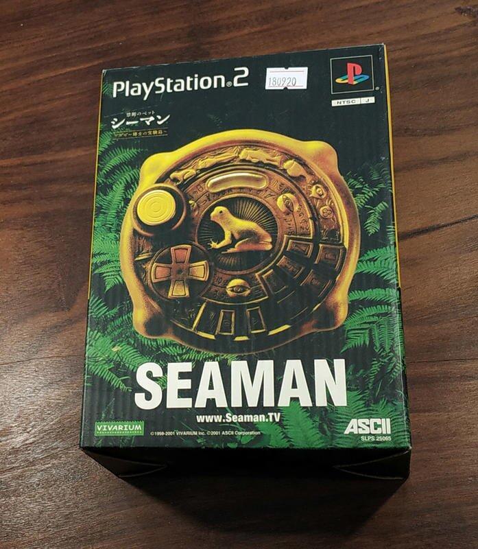 新品！PS2日版遊戲- SEAMAN 人面魚 特製手把限定版（瘋電玩） | 露天市集 | 全台最大的網路購物市集