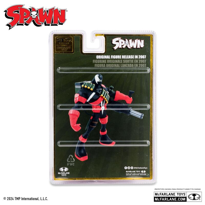 全新現貨 麥法蘭 SPAWN 閃靈悍將 漫畫版 COMMANDO SPAWN AUTOGRAPH 30週年 7吋 金標 | 露天市集 | 全台最大的網路購物市集