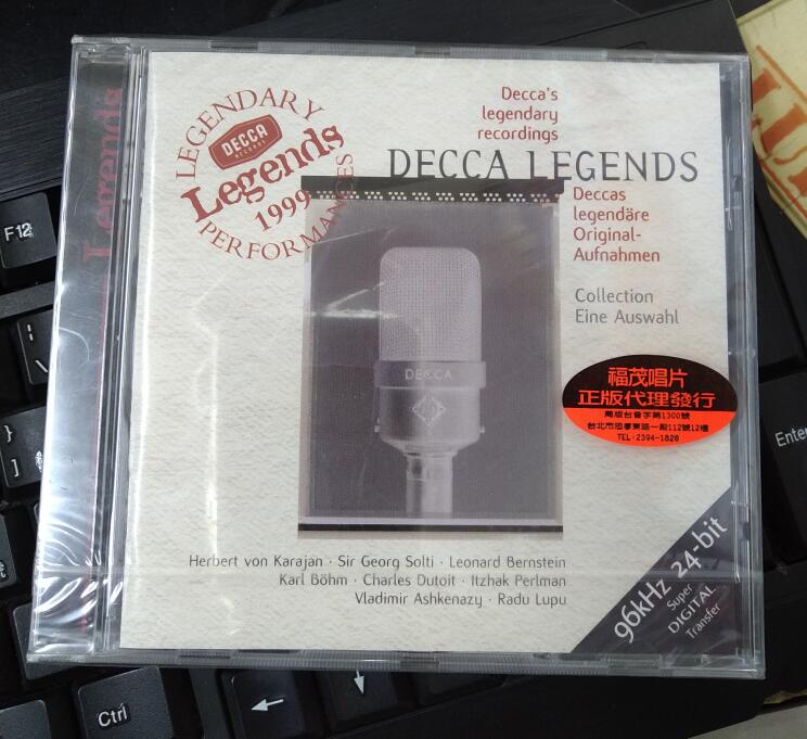 DECCA LEGENDS (CD) 96kHz 24-bit Super DIGITAL Transfer 正版全新 | 露天市集 | 全台 ...