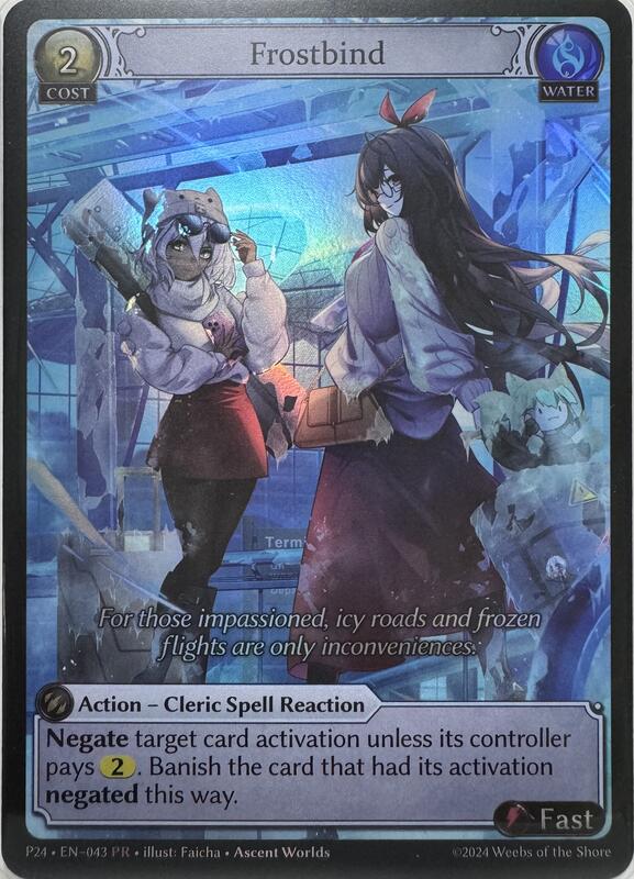 Grand Archive TCG Frostbind Ascent world 限定PR閃卡 | 露天市集 | 全台最大的網路購物市集