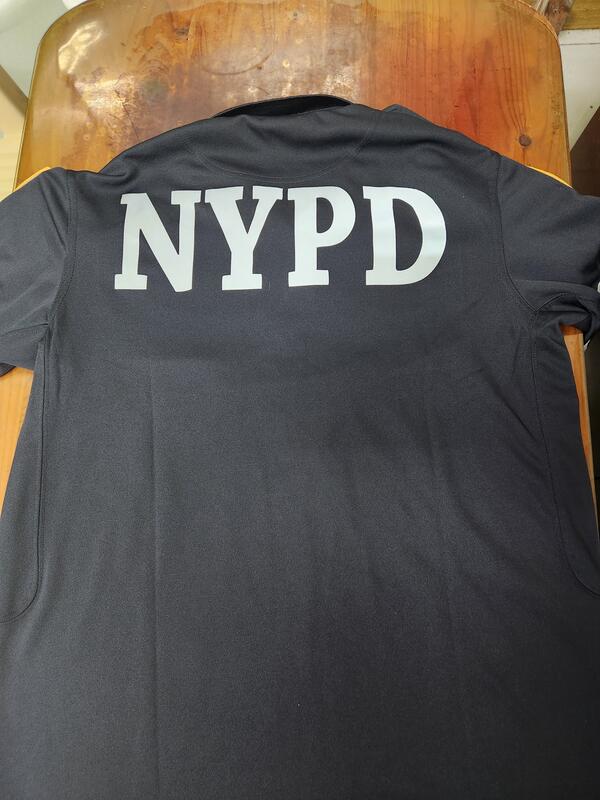 NYPD sergeant 紐約警局 反光polo衫 | 露天市集 | 全台最大的網路購物市集