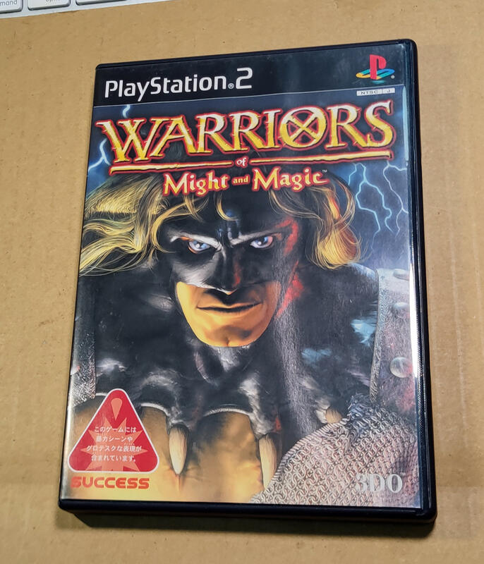 PS2日版遊戲- 魔法門之英雄凱歌 Warriors of Might & Magic（瘋電玩） | 露天市集 | 全台最大的網路購物市集