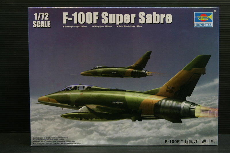 TRUMPETER 1/72 F-100F (01650) | 露天市集 | 全台最大的網路購物市集