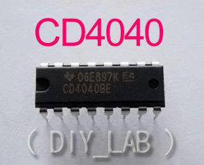 【DIY_LAB#142】CD4040/CD4040BE (DIP-16) 12級有進位之漣波計數器/除頻器(現貨) | 露天市集 | 全台最 ...