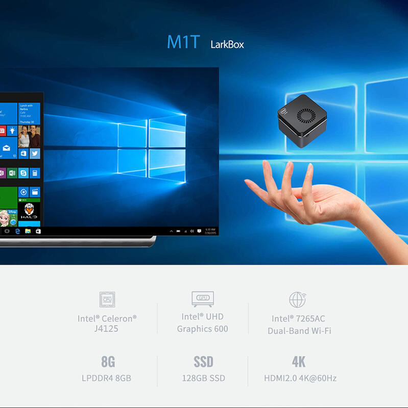【台灣現貨】口袋超迷你主機 mini PC 便攜微型電腦 雙HDMI輸出/ 8G/128G/256G 【保固一年】 | 露天市集 | 全台最大 ...