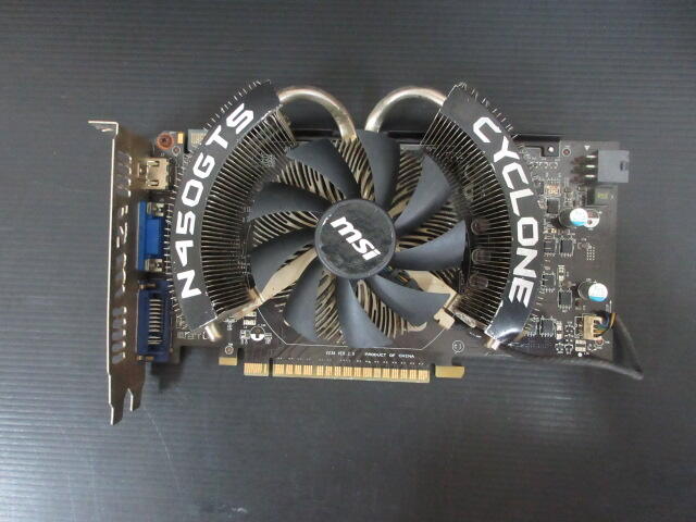 msi微星 N450GTS Cyclone 512D5/OC 顯示卡 GTS450/DDR5 512M 現貨 | 露天市集 | 全台最大的網路購物市集