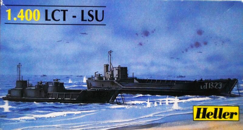REVELL/HELLER 1/400 U.S.S. MONTROSE 武裝運輸艦+LCT/LSU登陸艇 | 露天市集 | 全台最大的網路購物市集