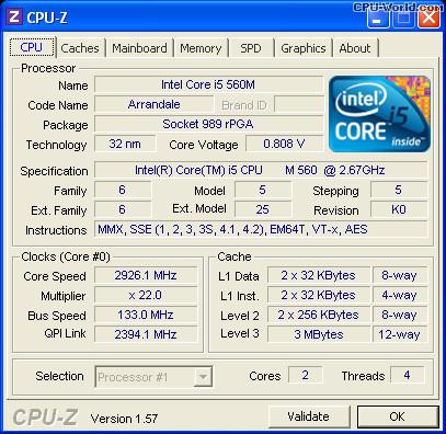 店保一年Intel Core i5-560M 2.66G PGA988 雙核四線HM55/PM55 HM57/QM57 | 露天市集 | 全台 ...