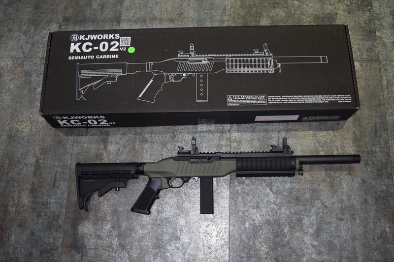 【我愛杰丹田】KJ KC02 V2 GBB 戰術卡賓槍 KC-02 CARBIN 軍綠 生存遊戲 KJGLKC02BG | 露天市集 | 全台 ...
