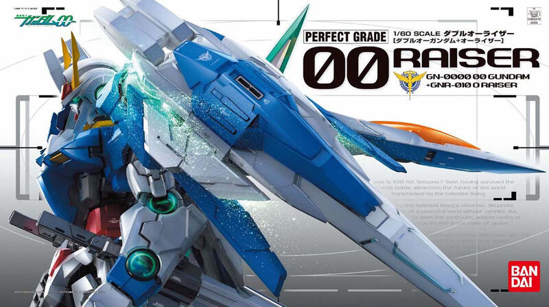 【鋼普拉】BANDAI 鋼彈 PG 1/60 GUNDAM 00 RAISER 能天使鋼彈+強化模組00R | 露天市集 | 全台最大的網路購物市集