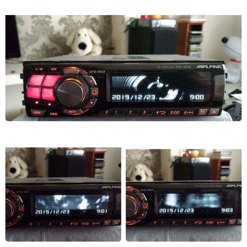 Alpine CDA-9835高階動畫電動翻轉面板前置cd/mp3音響主機 已改裝成藍芽音樂主機 | 露天市集 | 全台最大的網路購物市集