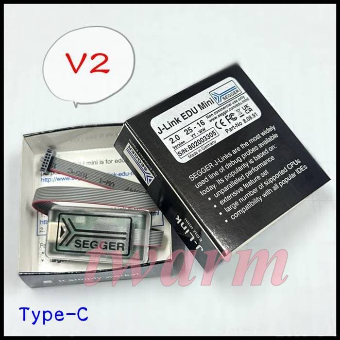德源（含稅）SEGGER J-Link EDU Mini V2下載器（Type-C版）JTAG/SWD Debugger | 露天市集 | 全台最大的網路購物市集
