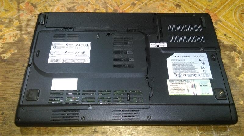 [全景二手3C]微星MSI EX460 14吋雙核獨顯筆電 優美系統穩 3G/160G 附電池 2手 | 露天市集 | 全台最大的網路購物市集