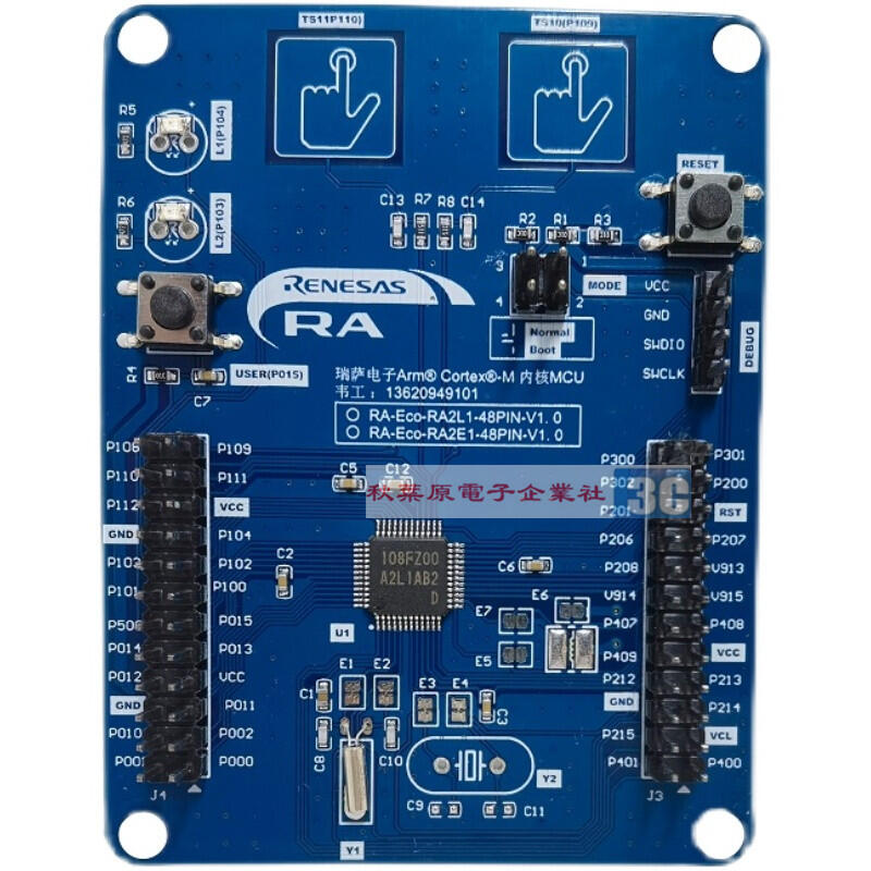 RA2E1 ARM 開發板 瑞薩RENESAS RA MCU R7FA2E1A72DFL | 露天市集 | 全台最大的網路購物市集