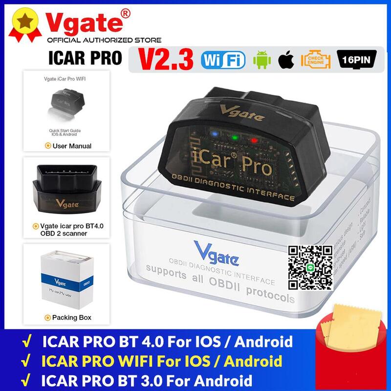 Vgate iCar Pro OBDII 4.0藍牙支持蘋果安卓低功耗休眠汽車檢測儀 | 露天市集 | 全台最大的網路購物市集