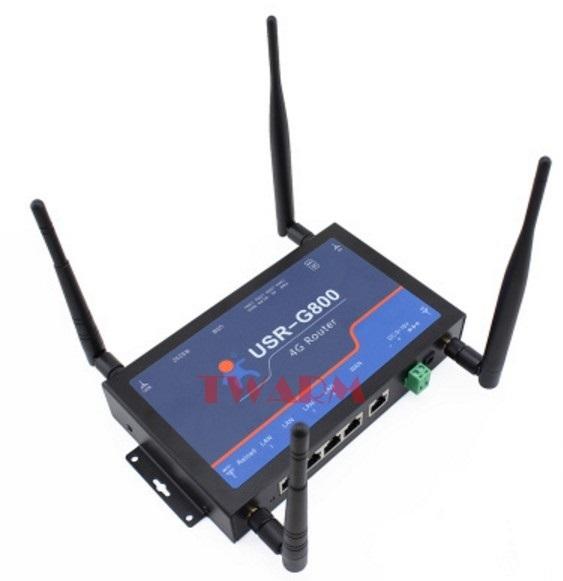 《德源科技》含稅) (USR-G800-41)(網路移動版)3g/4g工業級無線路由器移動聯通電信全網通wifi/DTU | 露天市集 | 全台最大的網路購物市集