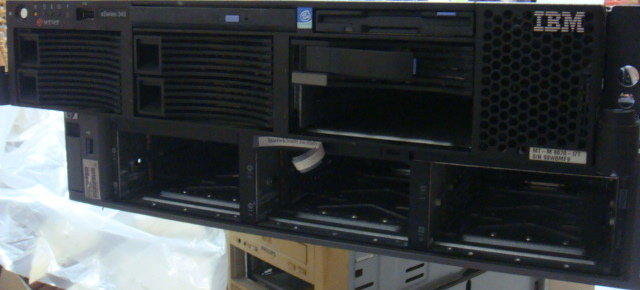 IBM X345 SERVER 伺服器 CPU:2.66*1 RAM:1GB | 露天市集 | 全台最大的網路購物市集