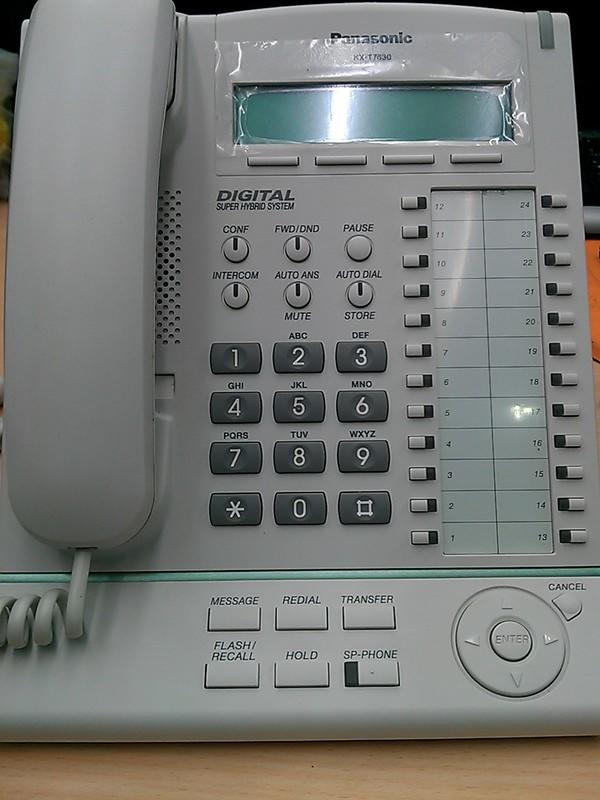 PANASONIC kx-tda30/KX-TDA100BX/KXTDA600 KX-T7630 DT-333 | 露天市集 | 全台最大的 ...