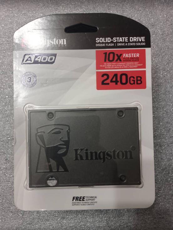 全新 金士頓 Kingston A400 SATA SSD 240G 限量特價 | 露天市集 | 全台最大的網路購物市集