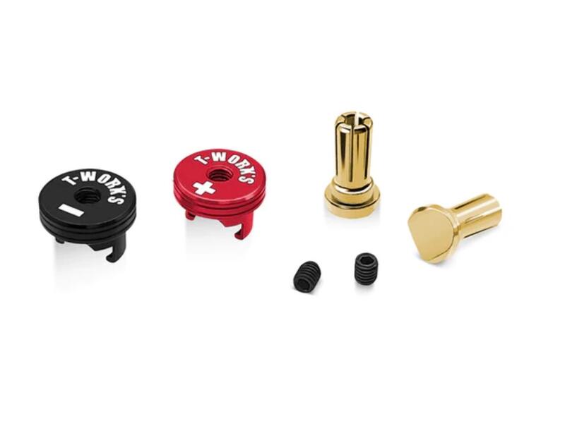 【萬板】T-WORKS EA-040-5-RB 5mm 散熱式電池插頭 紅/黑(2) | 露天市集 | 全台最大的網路購物市集