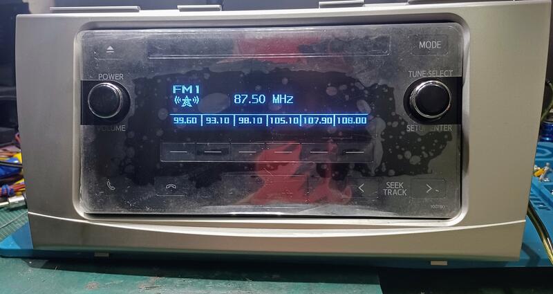 TOYOTA 原廠 富士通 Fujitsu TEN 藍牙 USB AUX MP3 CD音響主機 | 露天市集 | 全台最大的網路購物市集