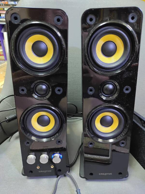 簡約美型 絕佳音質享受Creative GigaWorks T40II MF1616 二件式喇叭 二手良品 小臥 | 露天市集 | 全台最大的 ...
