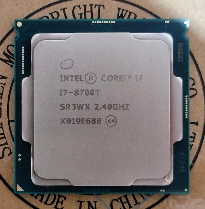Intel Core i7-8700T CPU | 露天市集 | 全台最大的網路購物市集