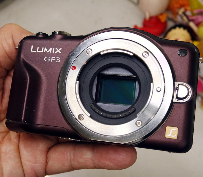 Panasonic Lumix GF 3 單眼數位相機簡單測試功能完全正常（閃光燈也正常）當故障零件機賣 | 露天市集 | 全台最大的網路購物市集