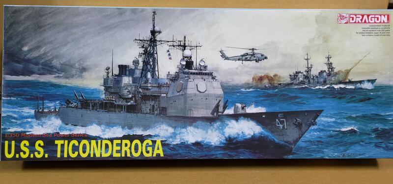 DRAGON 1/350 U.S.S. TICONDEROGA 神盾艦 1003 | 露天市集 | 全台最大的網路購物市集