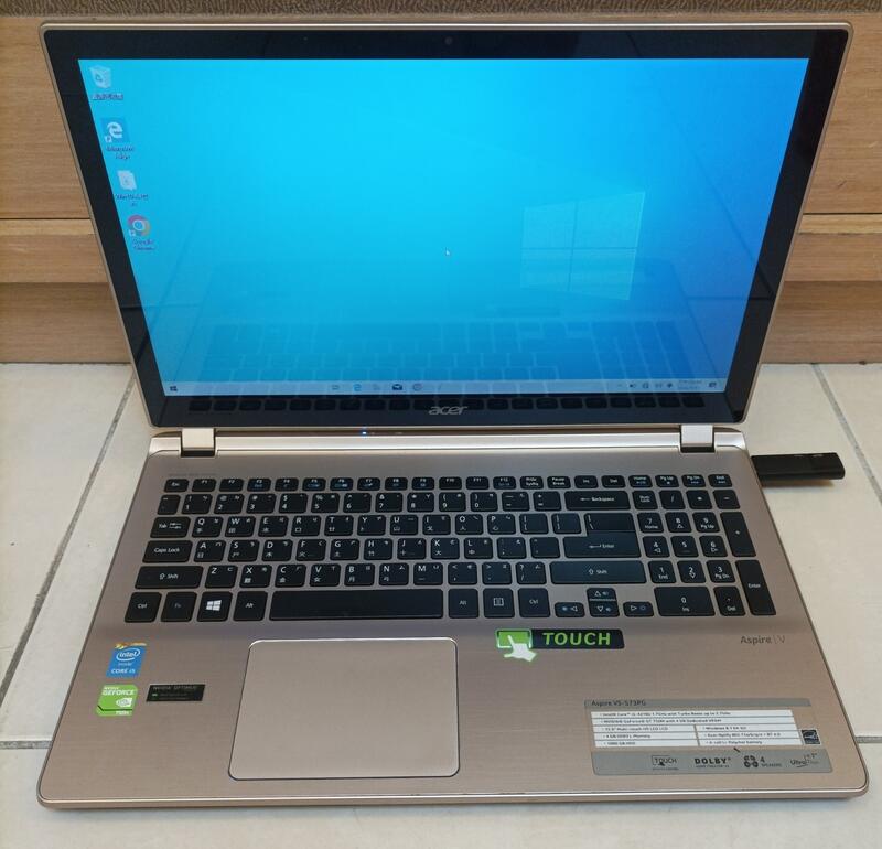 Acer Aspire V5-573PG _i5-4210U+4G+500G -15吋 觸筆電(功能正常-無變壓器.) | 露天市集 | 全台 ...