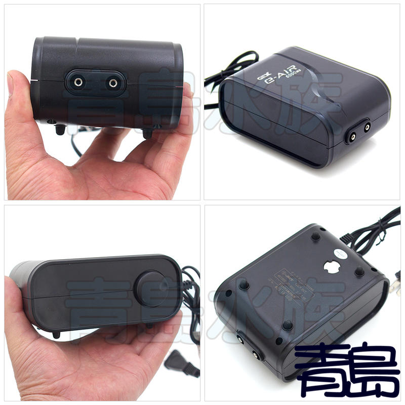 Q。青島水族。J-85日本GEX五味-----雙孔 微調空氣幫浦 打氣幫浦 打氣機 馬達==6000W | 露天市集 | 全台最大的網路購物市集