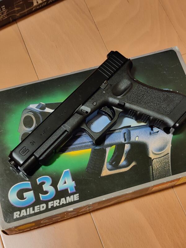 KSC G34 絕版Glock刻字 收藏用未下場 近全新 加長版G17附原廠盒裝 迷版 | 露天市集 | 全台最大的網路購物市集