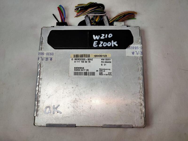 2001 BENZ 賓士 W210 E200K W208 CLK230 W202 M111引擎電腦A1111533279 | 露天市集 | 全 ...