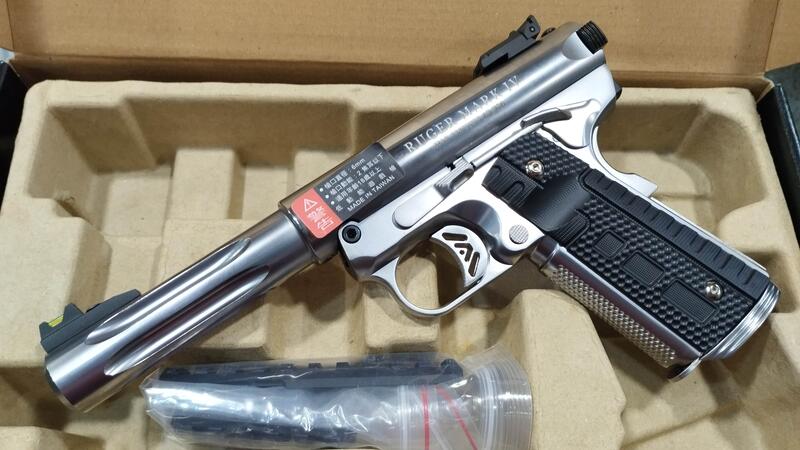 五0兵工 WE M1911 RUGER 魯格.22LR mk4 GBB全金屬短版，瓦斯手槍 GALAXY 銀色 | 露天市集 | 全台最大的 ...
