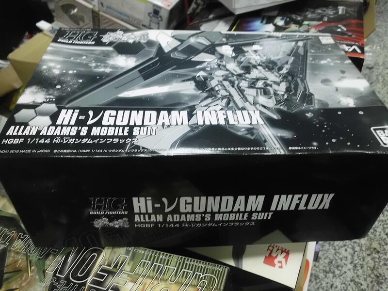 鋼彈 HG BUILD FIGHTERS HG 黑盒限定 Hi-V influx | 露天市集 | 全台最大的網路購物市集