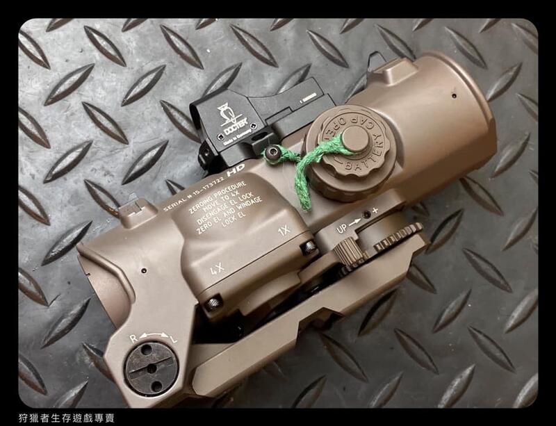 【狩獵者生存專賣】Elcan風格 SOCOM Specter DR 1X 4X HD红光戰術瞄準鏡/火車頭-凸字-沙色 | 露天市集 | 全台 ...