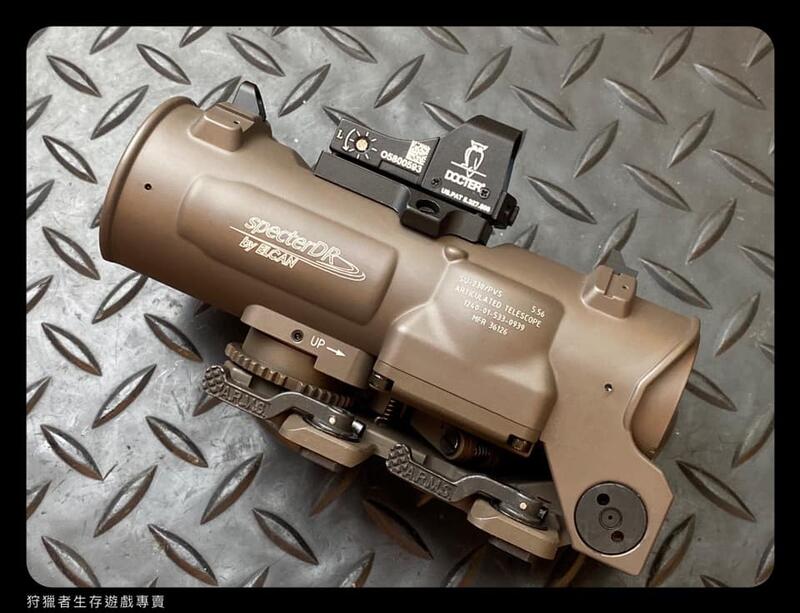 【狩獵者生存專賣】Elcan風格 SOCOM Specter DR 1X 4X HD红光戰術瞄準鏡/火車頭-凸字-沙色 | 露天市集 | 全台 ...